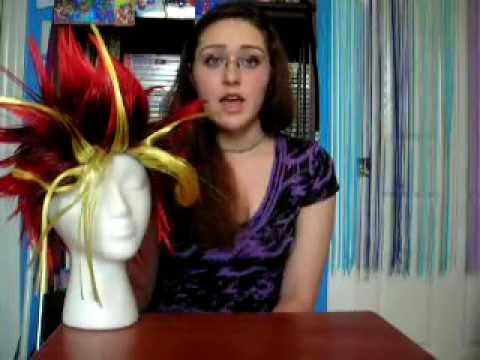 Yami no Yugi Wig Tutorial - YouTube