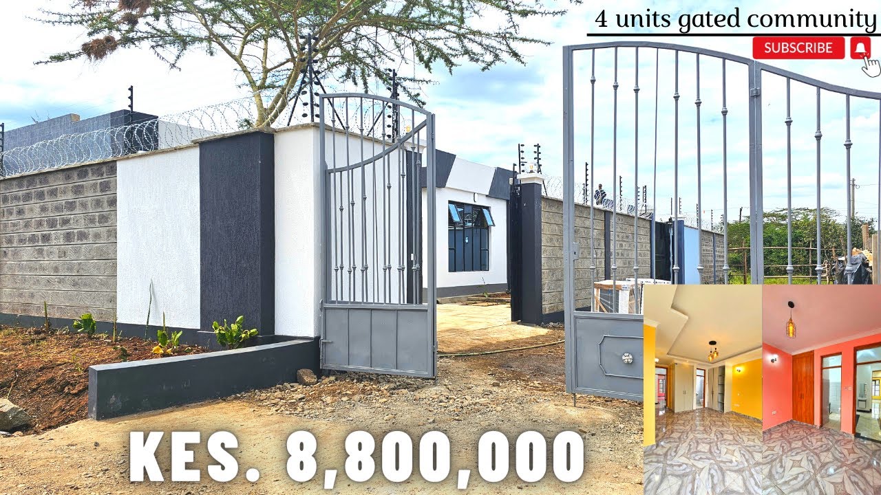 OMG! It's complete! Newest GATED Estate 8,800,000 RUIRU MUGUTHA FLAT ...