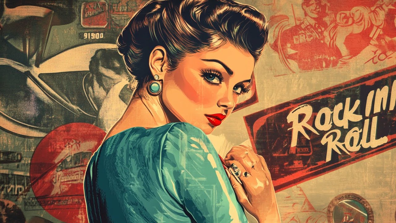 [1 hour] Rock and Roll Mix From The 50s & 60s / Classic & Vintage Music ...