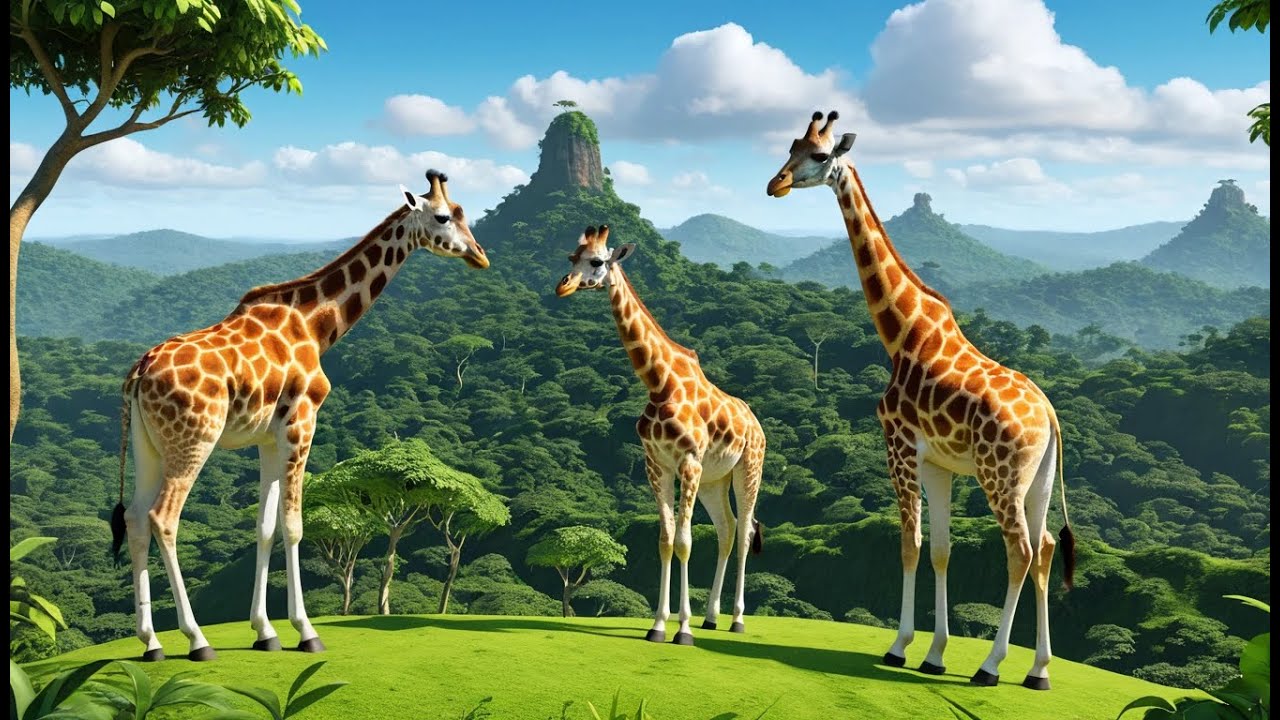 Nina Numbers Jungle Counting | Fun Jungle Counting Song for Kids ...