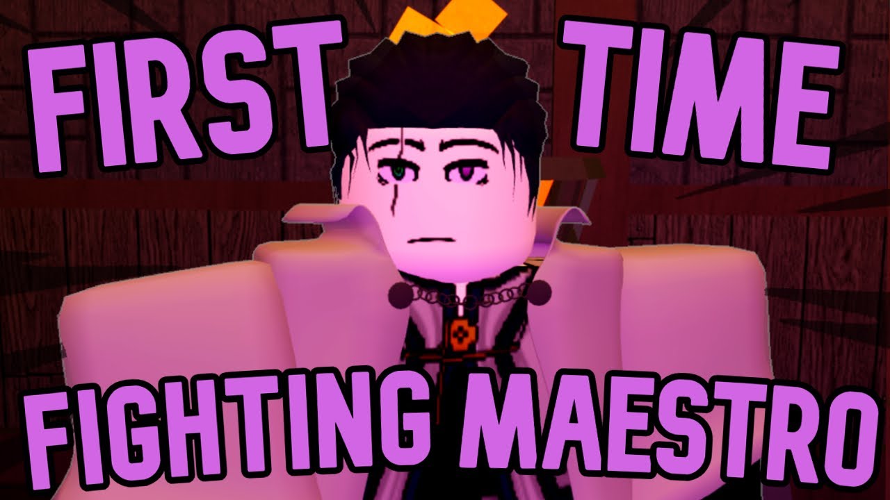Fighting Maestro For The First Time | Roblox Deepwoken - YouTube