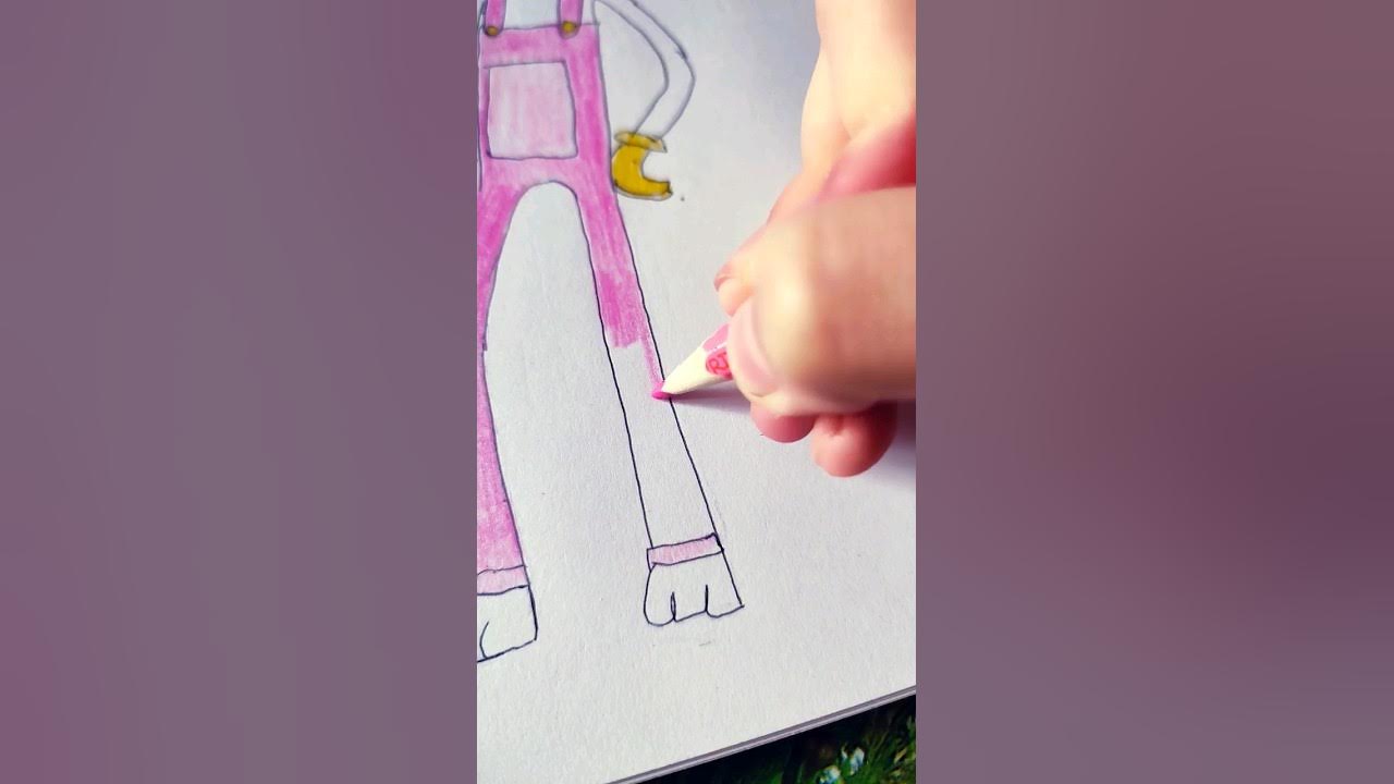 рисую Джекса из удивительного цифрового цирка Youtube