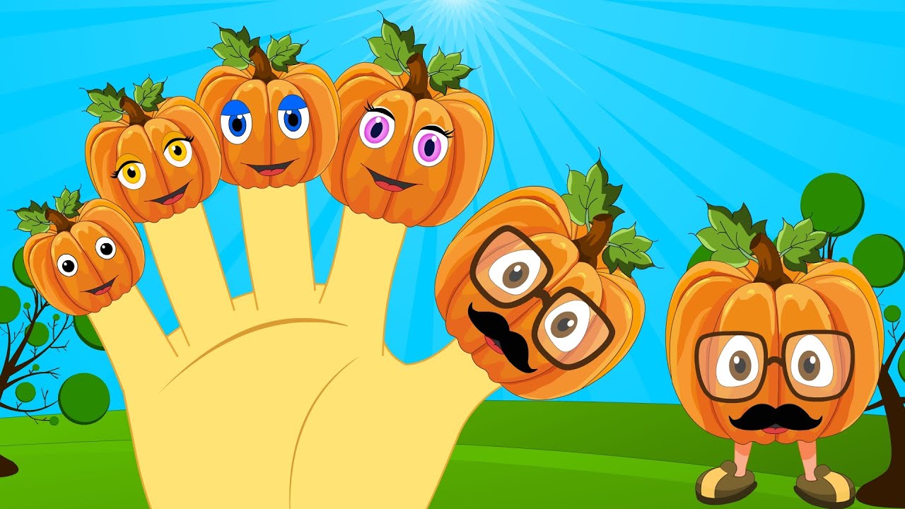 Finger Family | Pumpkin Finger Family | Pumpkin Finger Family Nursery ...