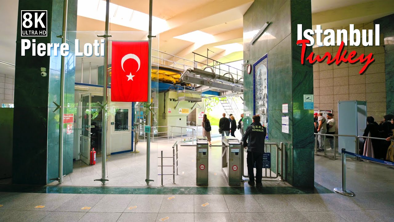 8K Ultra HD - Pierre Loti Walking tour, Istanbul - Turkey - YouTube