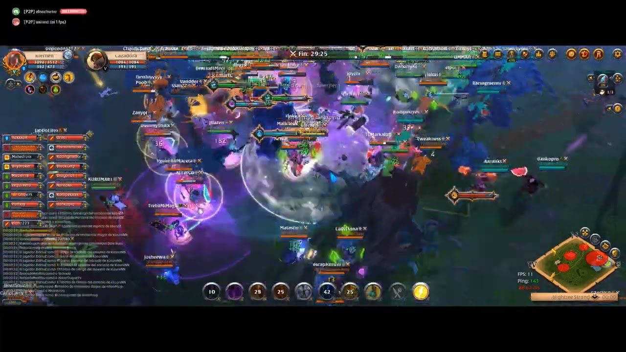 Albion Online zvz Bomb Squad Paloma squad Press to play - YouTube