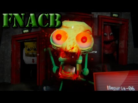 Meet the Spongebob crew in 3D! Five Nights at the Chum Bucket Night 1 ...