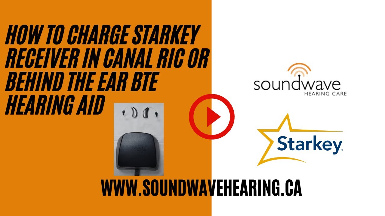 How to Charge Starkey Receiver in Canal RIC or Behind the Ear BTE ...