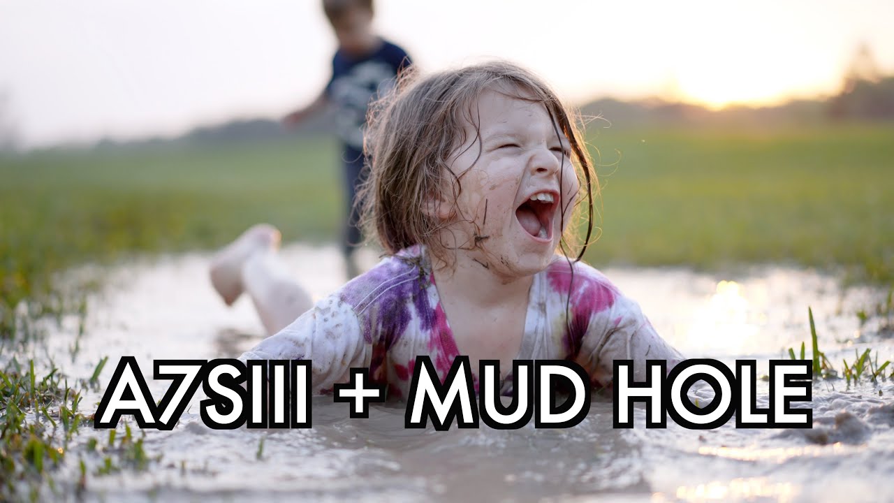 Mud Puddle + Kids + Sony A7siii | 4k 120fps and HD 240fps - YouTube