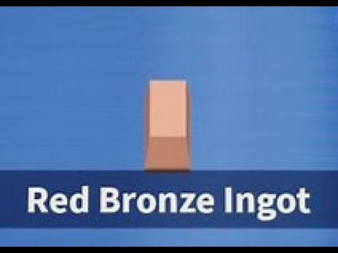 how much red bronze would i get with smallest red bronze setup? - YouTube