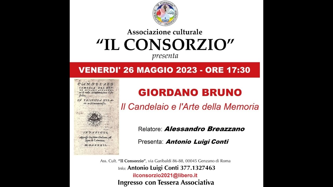 GIORDANO BRUNO - Il Candelaio e l'Arte della Memoria - YouTube