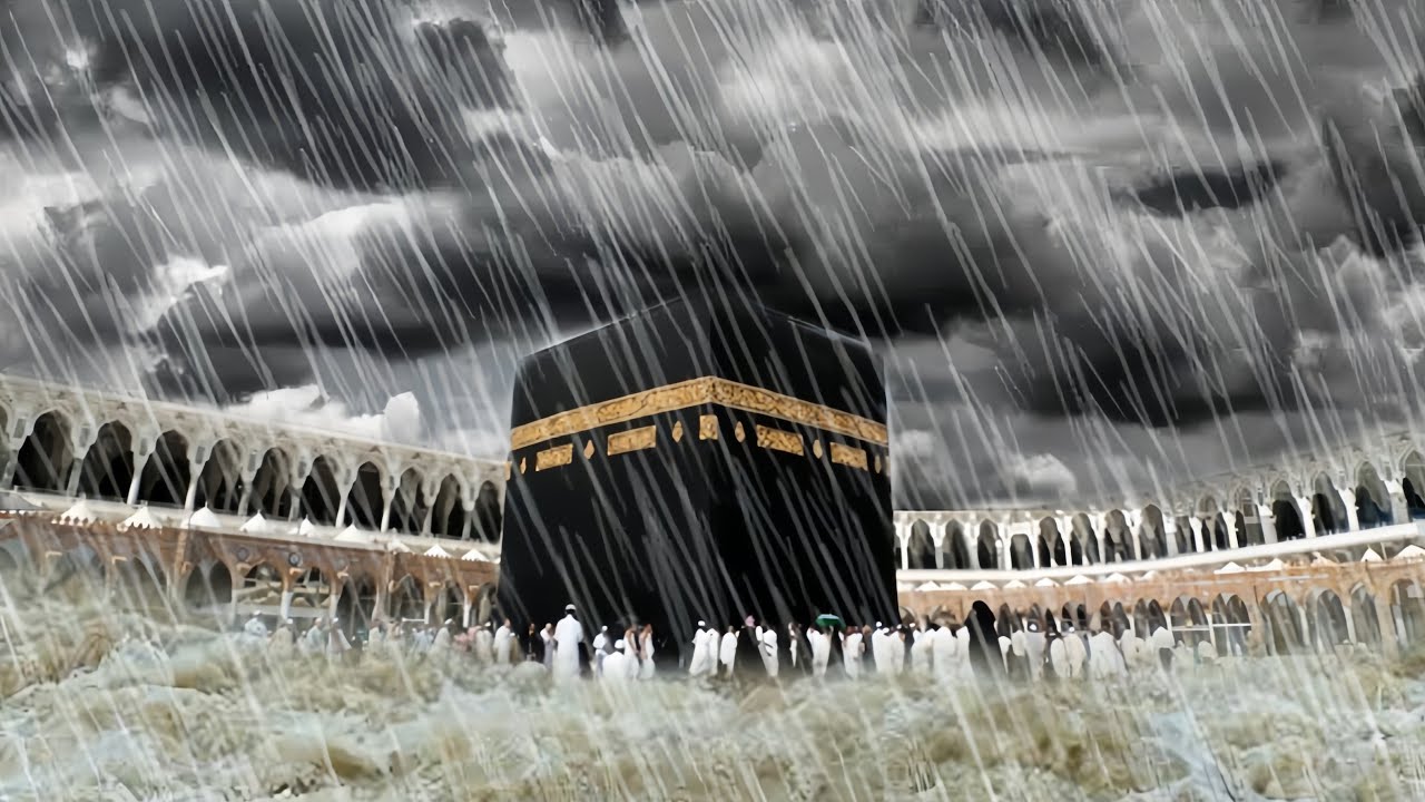 Very terrible | Rainstorms and tornadoes overtook Mecca, almost blowing ...