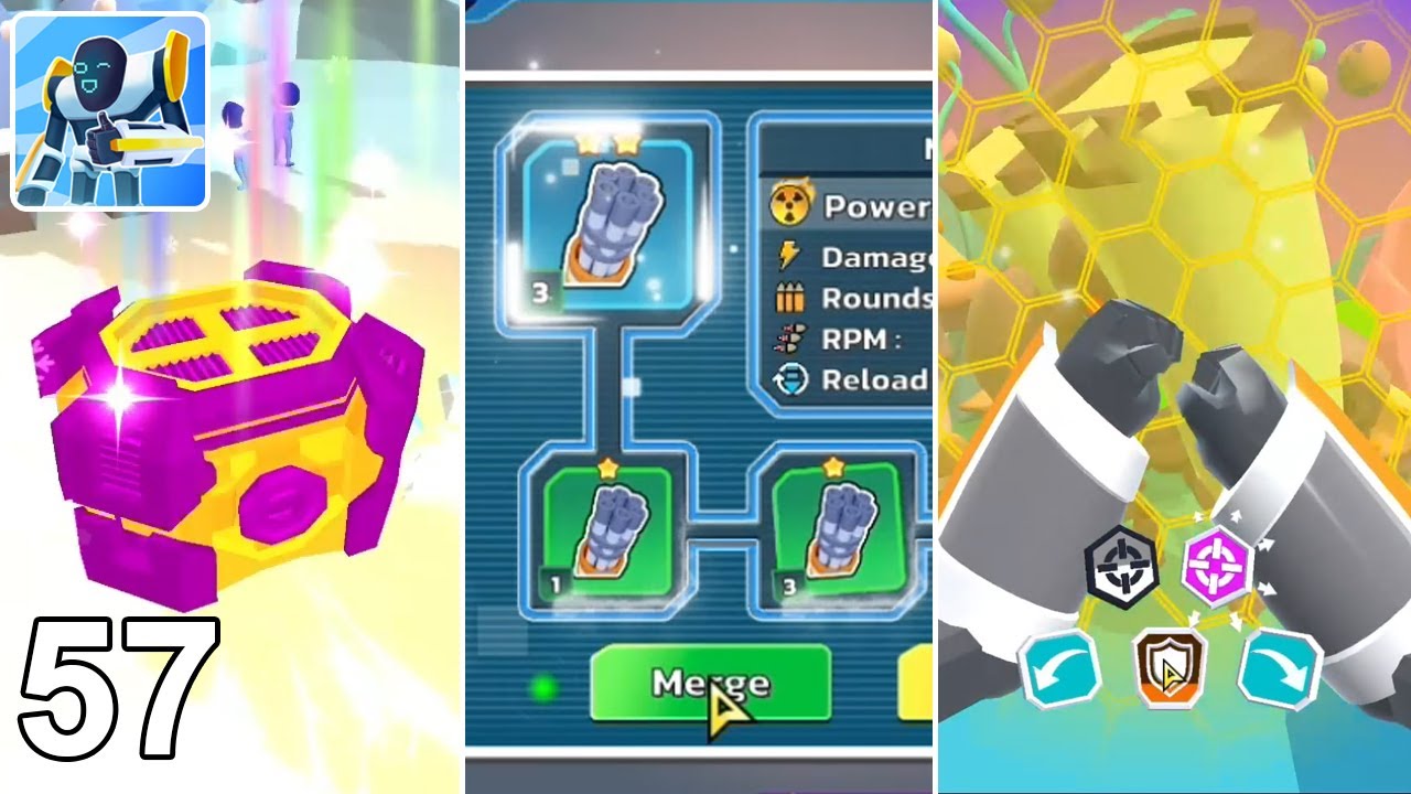 Mechangelion: Epic REWARD BOX! Frozen Planet & MERGING WEAPONS! (Part ...