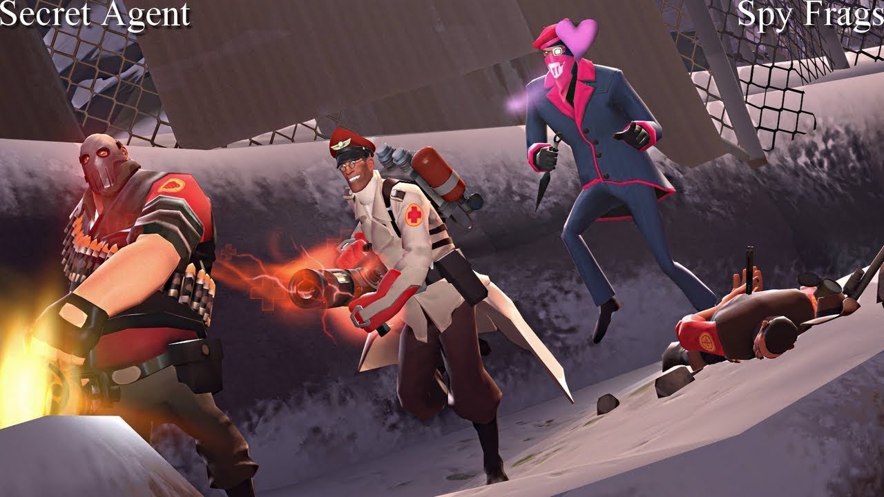 [TF2 Spy Frags] Secret Agent - YouTube