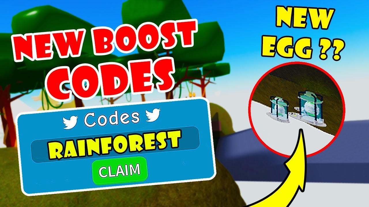 NEW EGGS IN NEXT UPDATE ?? | NEW RAINFOREST BOOST CODES In Unboxing Simulator!! [Roblox] - YouTube