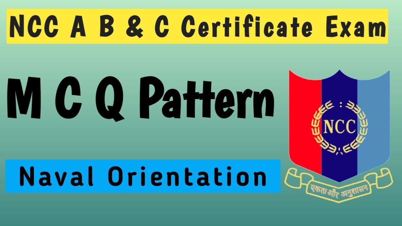 NCC Navy Wing 2026 | 50 Most Important MCQs | A/B/C Certificate Exam ...