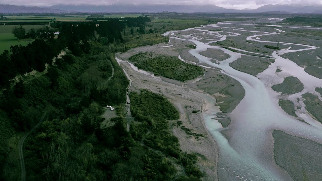 Waimakariri River Berm Transition - Uncovering Nature's Secrets - YouTube