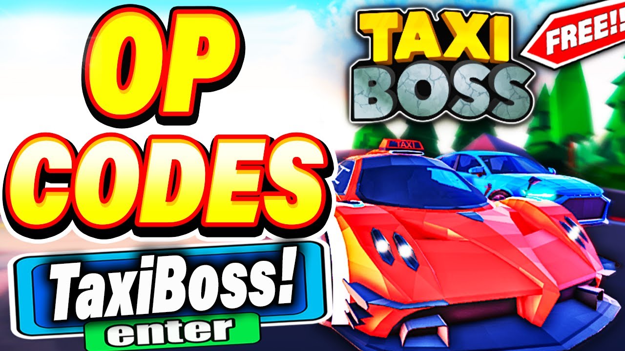 ALL *NEW* SECRET OP CODES NEW UPDATE In Roblox Taxi Boss! (2023) - YouTube