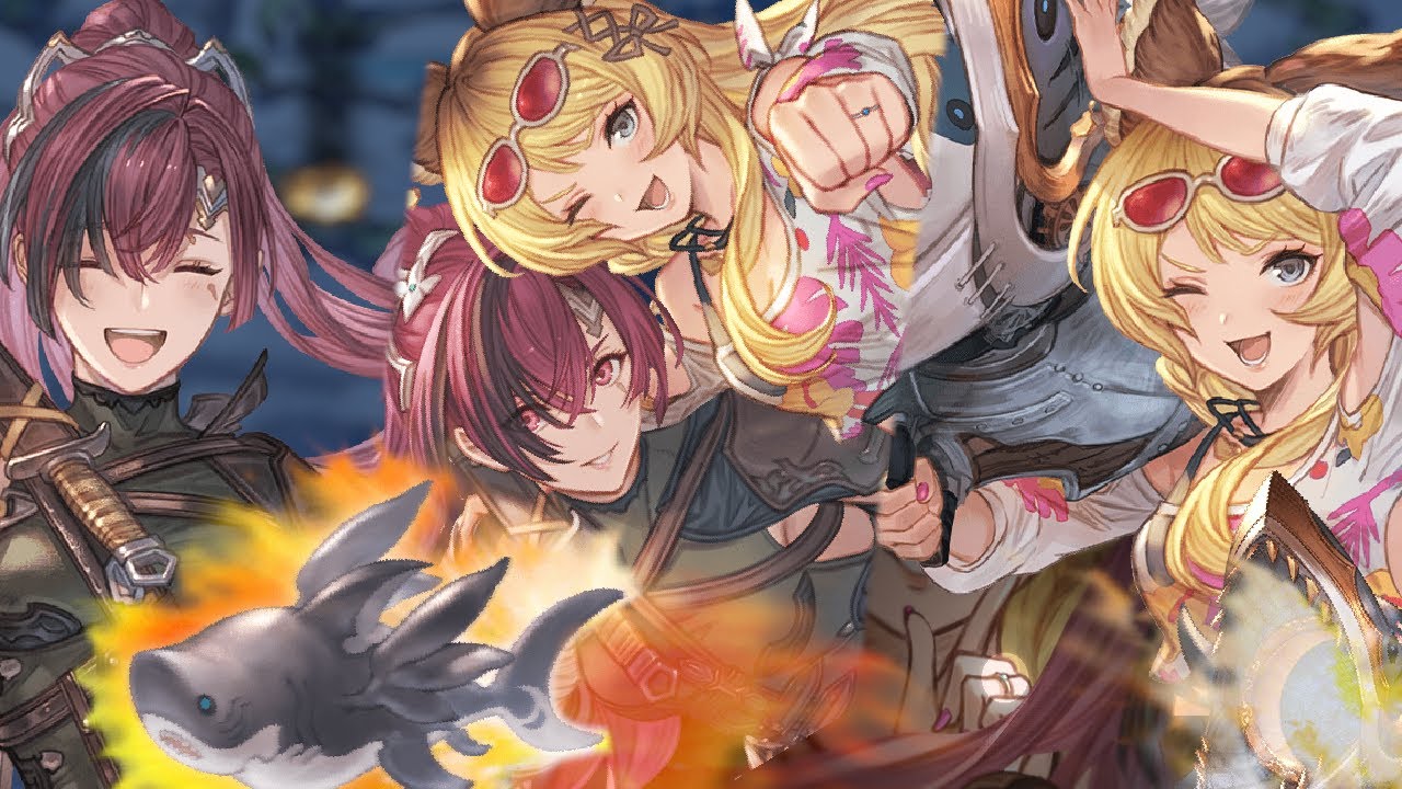 Granblue Fantasy - Meg and Mari SSR Fate Episode 2 (Djeeta as MC) - YouTube