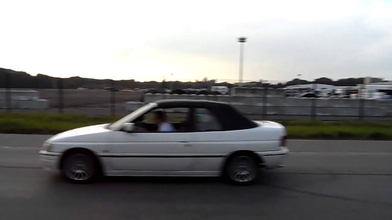 ford escort cabriolet MK5 swap RS2000 - YouTube