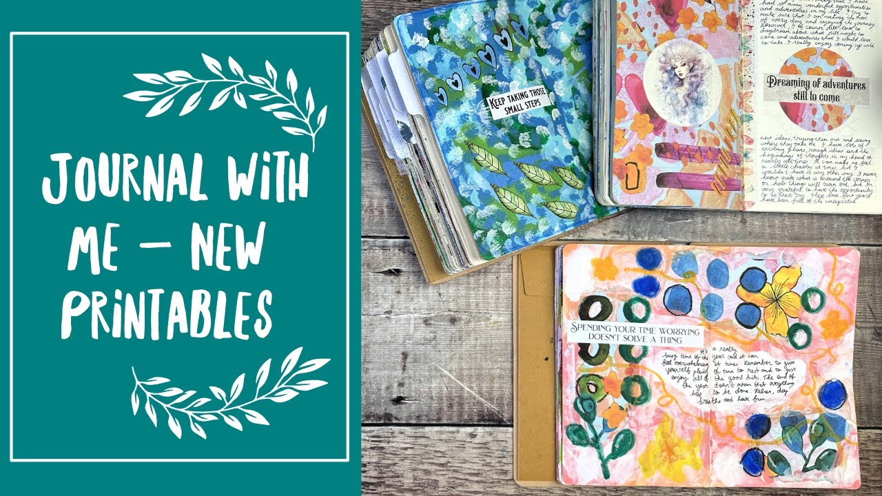 Journal With Me | New Printables - YouTube