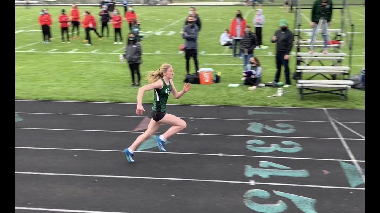 Kyrah Maas 100m - 12.8 seconds (4-23-21) - YouTube