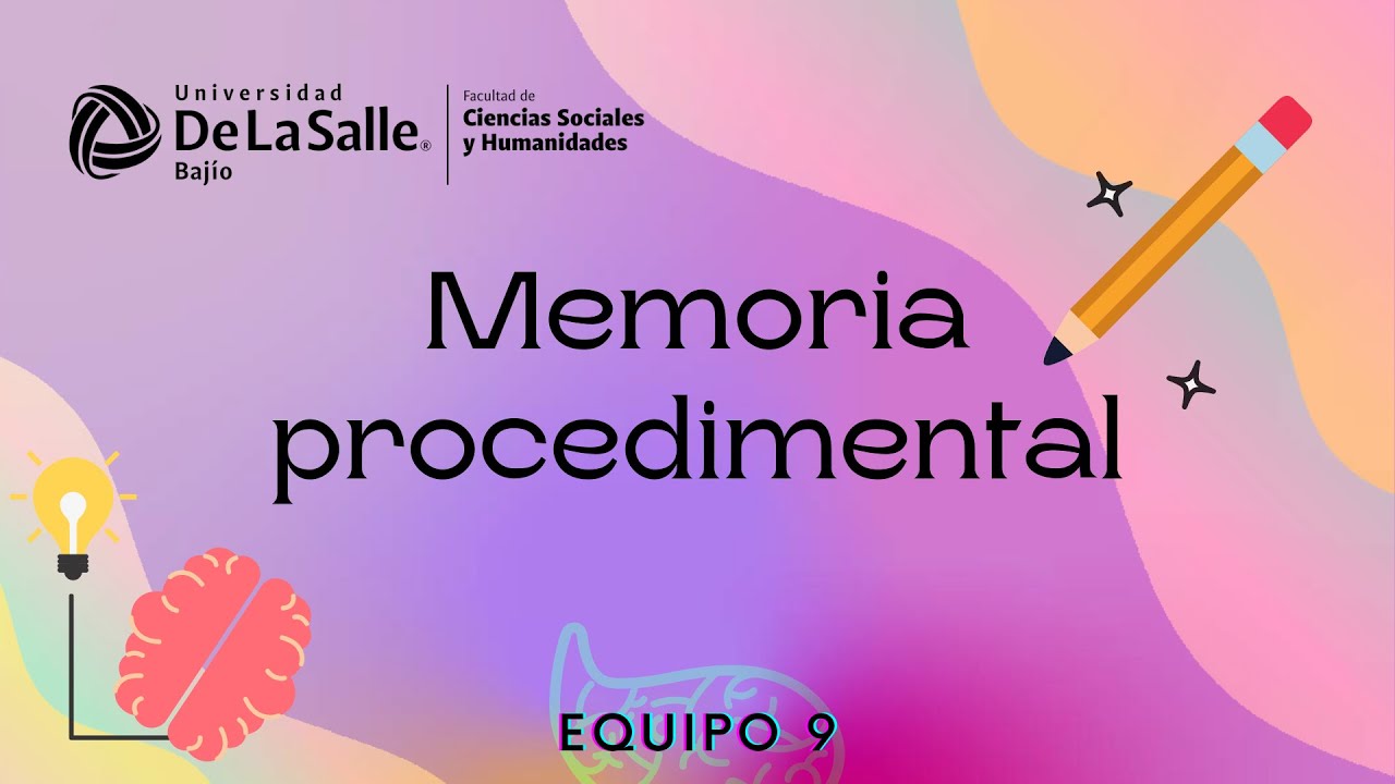 La memoria procedimental - YouTube