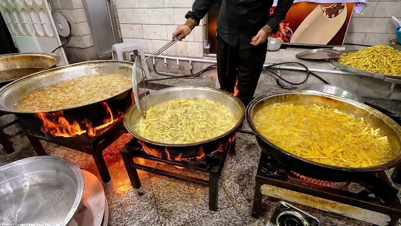 Iraqi style popular street food collection! - YouTube