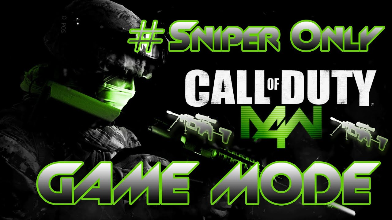 MW4 Sniper Only Game Mode - CoD Ghosts New Game Mode - BO2 Sniper ...