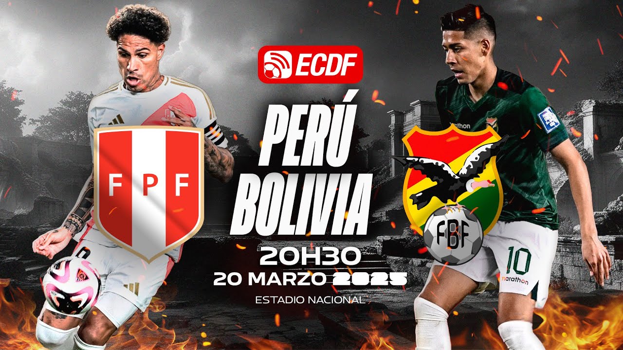 PARTIDO COMPLETO: PERÚ VS BOLIVIA | FECHA 13 - ELIMINATORIAS ...