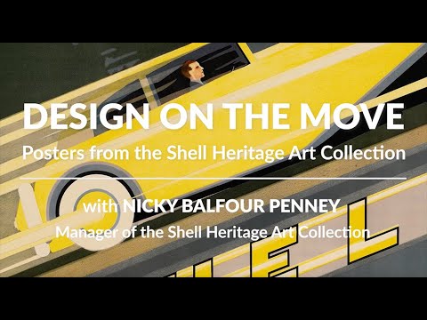 Posters from The Shell Heritage Art Collection with Collection Manager ...
