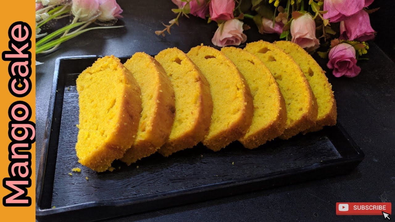 Mango cake recipe At Home || Moist mango cake recipe || How to make ...