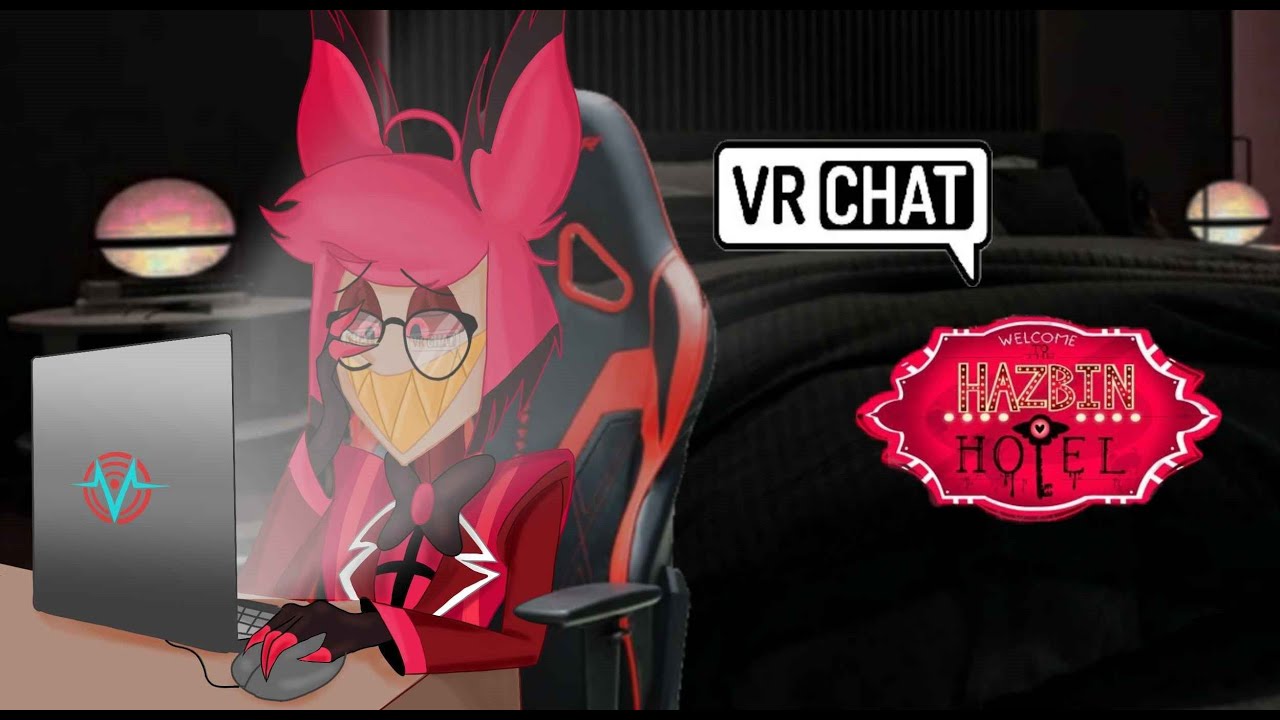 HAZBIN HOTEL: ALASTOR INVESTIGATES THE INTERNET [VRChat - Funny Moments ...