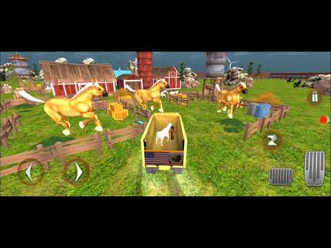 Eid animal cow transport truck Bakra Eid game - YouTube