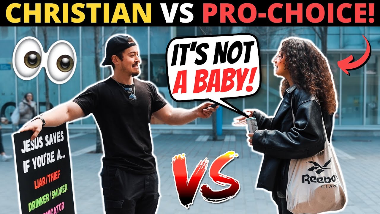 PRO-CHOICE FEMINIST VS. CHRISTIAN ABOLITIONIST! - YouTube