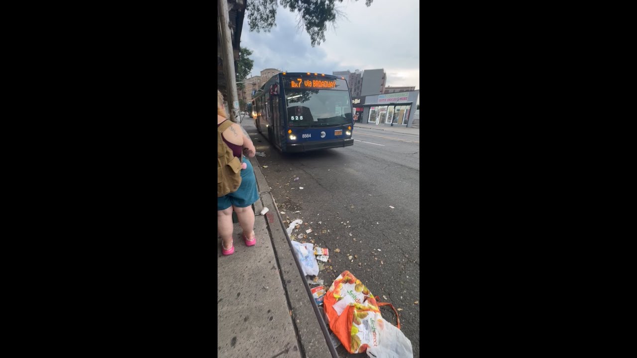 Bronx, New York to Manhattan, New York - BX7 Bus Route - YouTube
