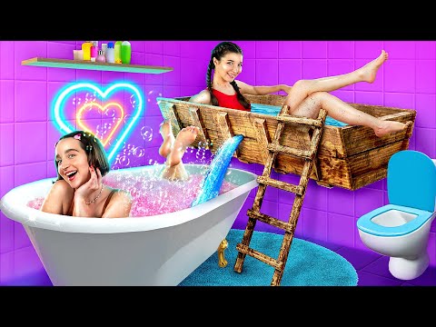 Wir Bauen ein Etagenbett im Badezimmer!