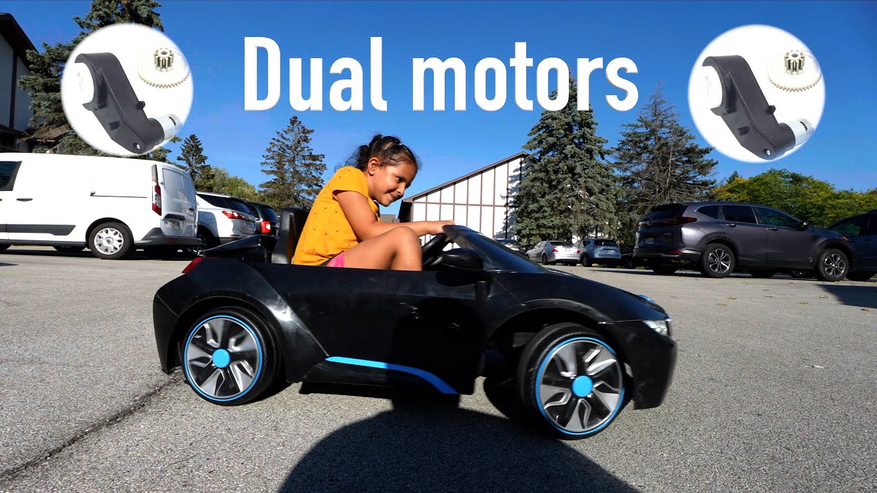 How to upgrade your power wheels to a dual motors. - YouTube