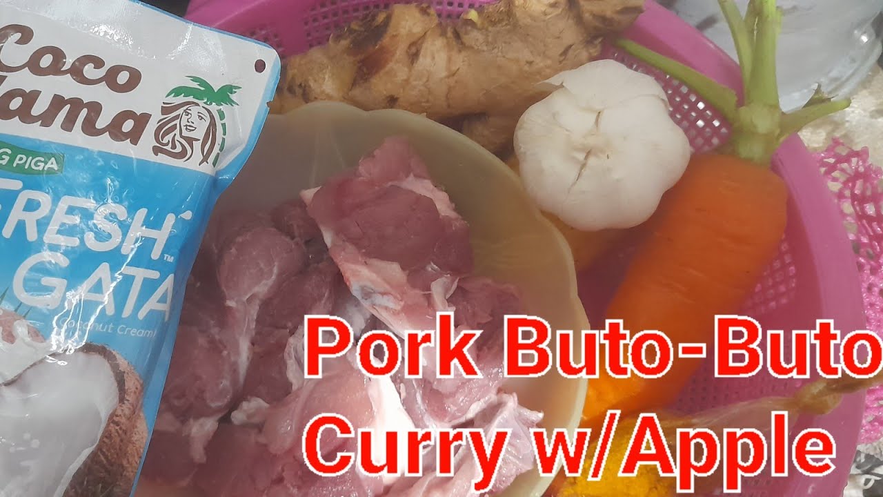 Pork Buto-Buto Curry w/ Apple masarap pala - YouTube