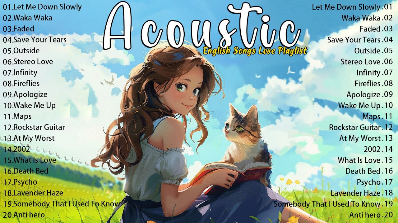 Top Viral Acoustic Love Songs Right Now 🦋 Chill English Acoustic Songs ...