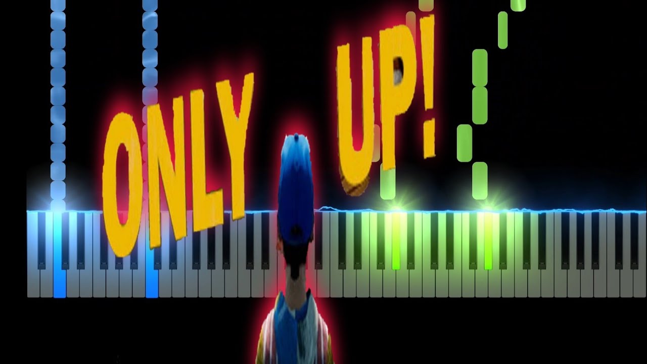 Only Up! BGM / Soundtrack (Piano Tutorial) - YouTube