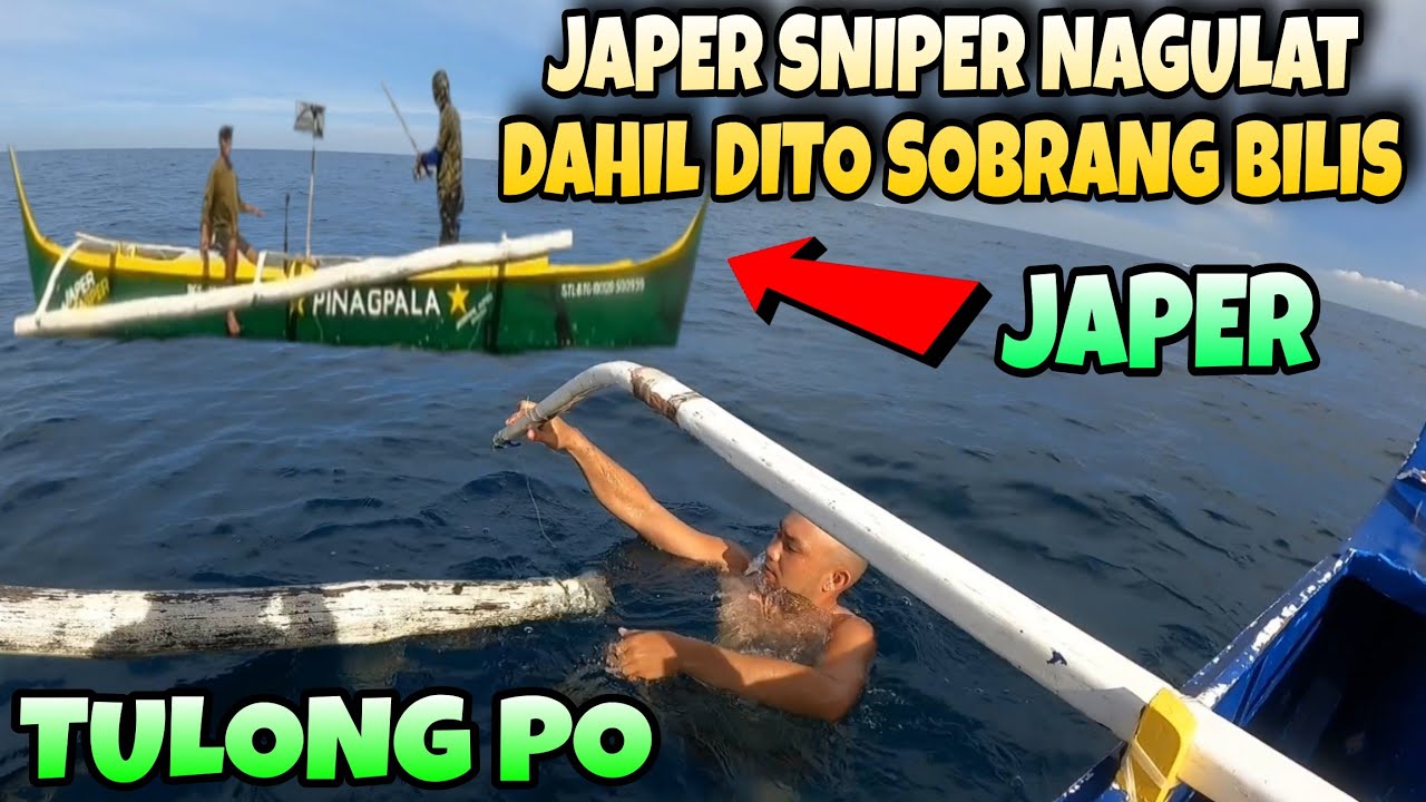 MUNTIK NA ANG BUHAY NAMIN NI ASWANG LULUBOG ANG BANGKA NAMIN BUTI NAKA HULI PA KAMI / JAPER ...