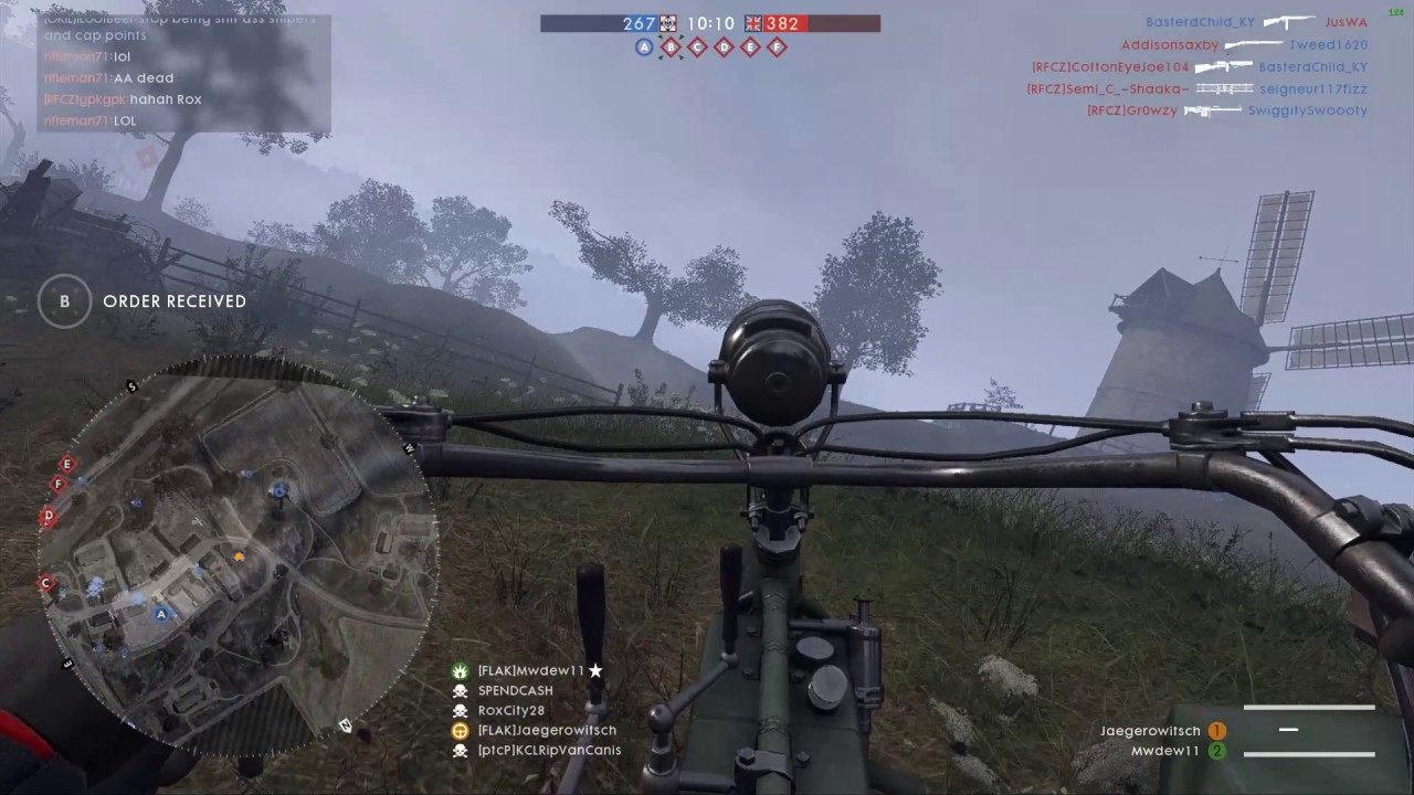 Battlefield 1 Motorcycle suicide squad run with mines Jaeger1337s Plays ...