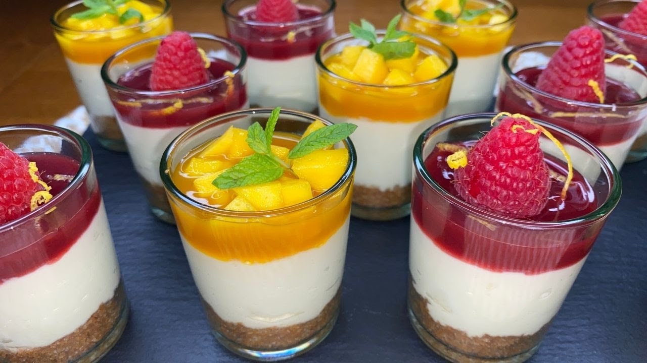 Verrines Cheesecake - FACILE - YouTube
