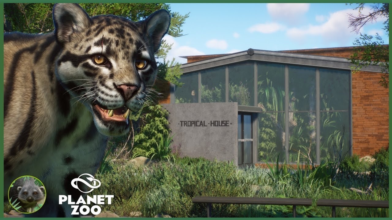 The House of Tropics | Planet Zoo Project | OakWood Zoo - YouTube