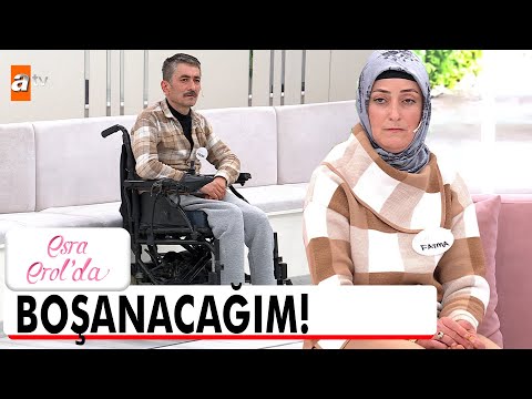 Bedensel engelli kocasını terk etti!  - Esra Erol'da