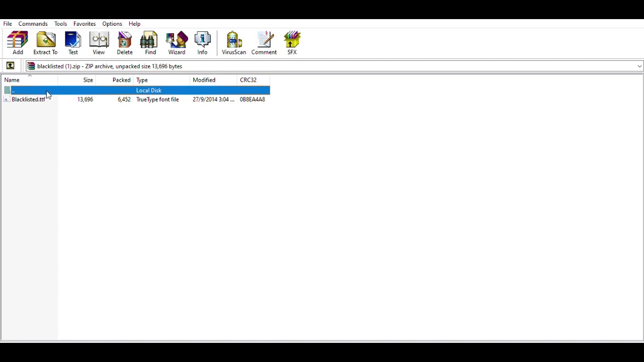blacklisted 1 zip WinRAR evaluation copy 2021 01 18 21 16 59 - YouTube