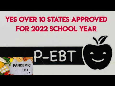 WOW CHECK YOUR PEBT CARDS APPROVED STATES FOR THE ENTIRE SY-2022! - YouTube