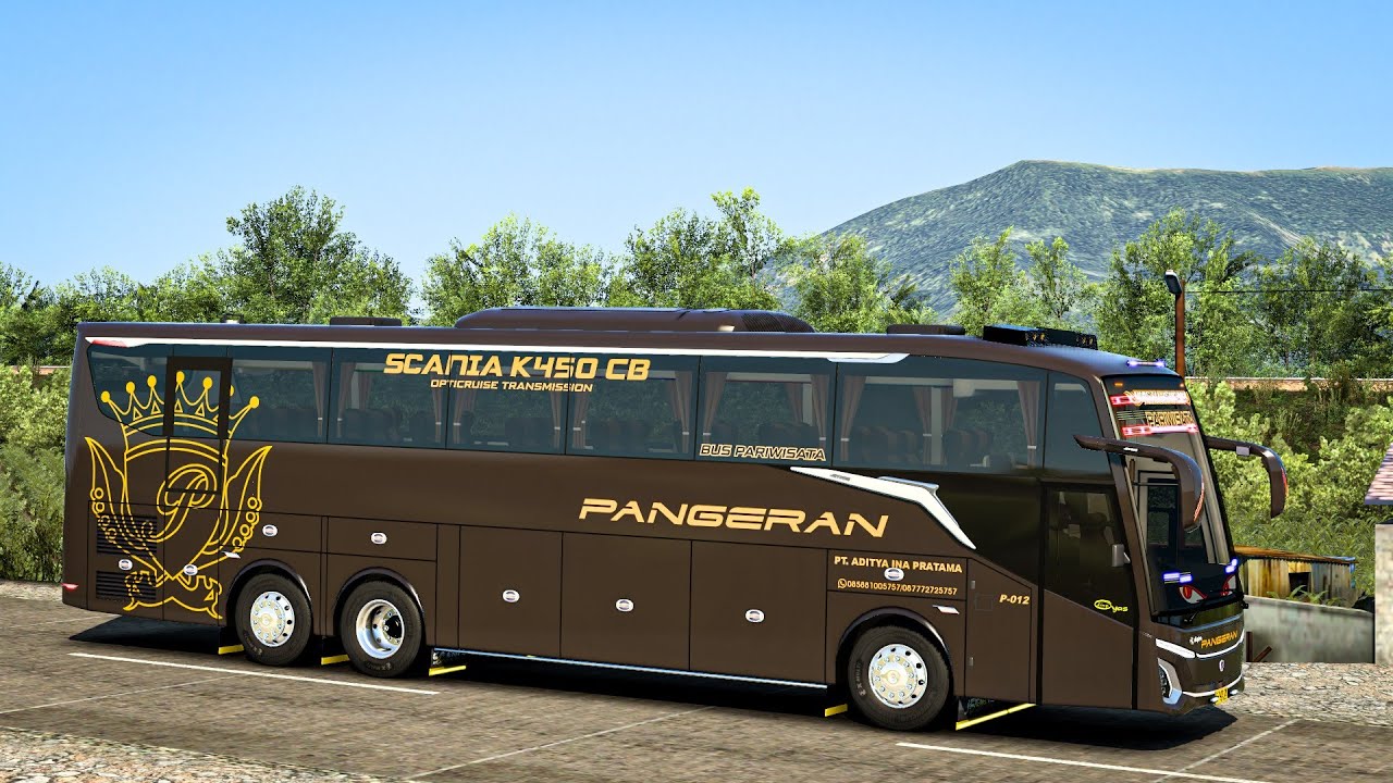 SCANIA MAHAL‼️- Random Trip to Bumiayu w/ Bus Pangeran "Wastukencana ...