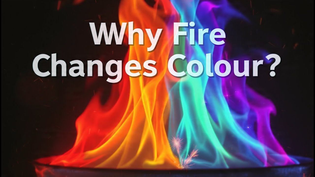 Why Does Fire Have Different Colours? 🔥🌈 - YouTube