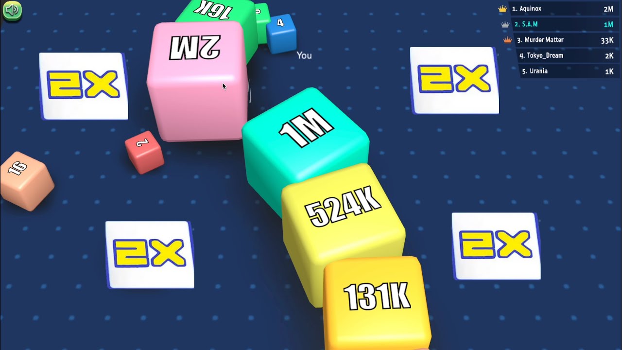 1 Million Cubes 2048.io || killed the 2 Million Cubes 2048.io - YouTube